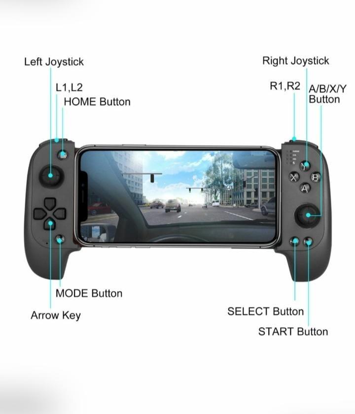 Upgraded Saitake Stk 7007f1 Wireless Bluetooth Game Controller Telescopic Gamepad Joystick For 1180