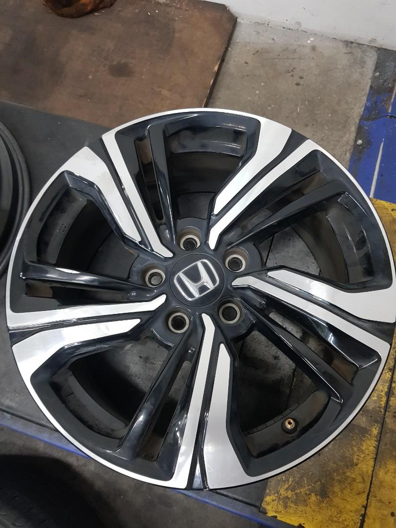 Used 17" Original Honda CRV Rims Only, Car Accessories, Tyres & Rims on ...