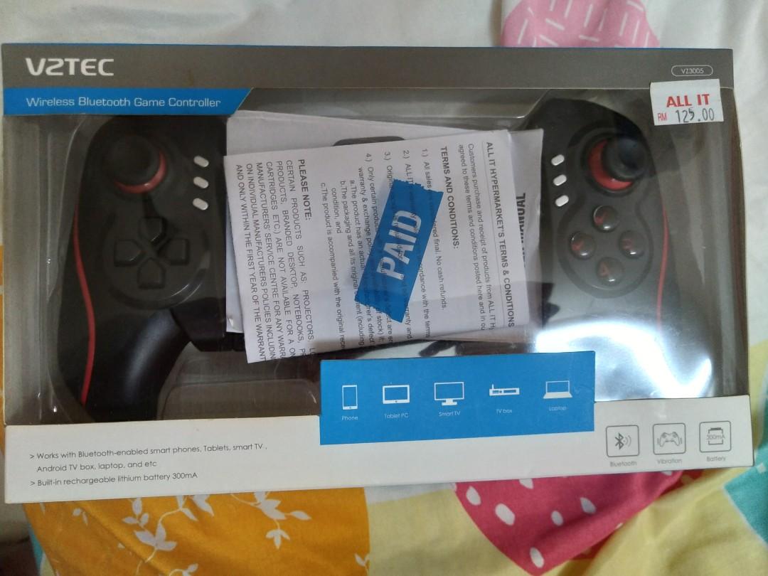 V2TEC game controller, Video Gaming, Gaming Accessories, Controllers on ...