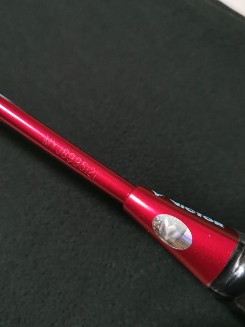 Victor Jetspeed S 700HT Badminton Racket, Sports Equipment, Sports ...