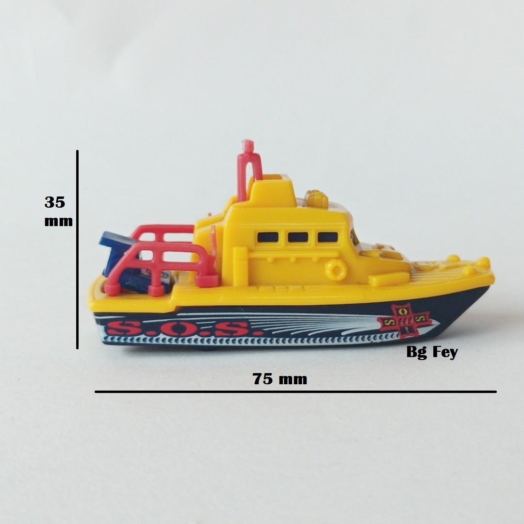 Vintage Mattel 1998 Matchbox Sea Rescue Boat 1 : 100, Toys ...