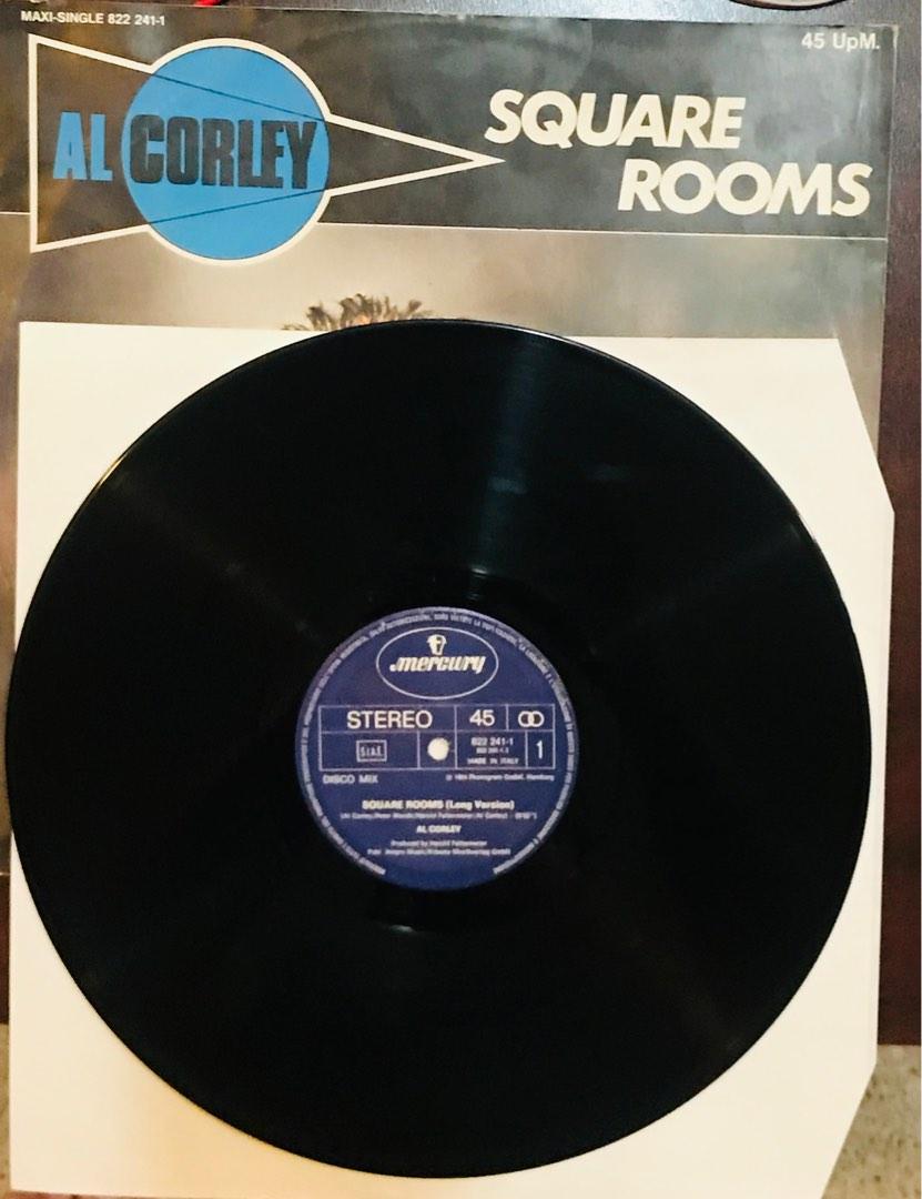 Vinyl Record - Al Corley - Square Room 12” Single, Hobbies & Toys ...