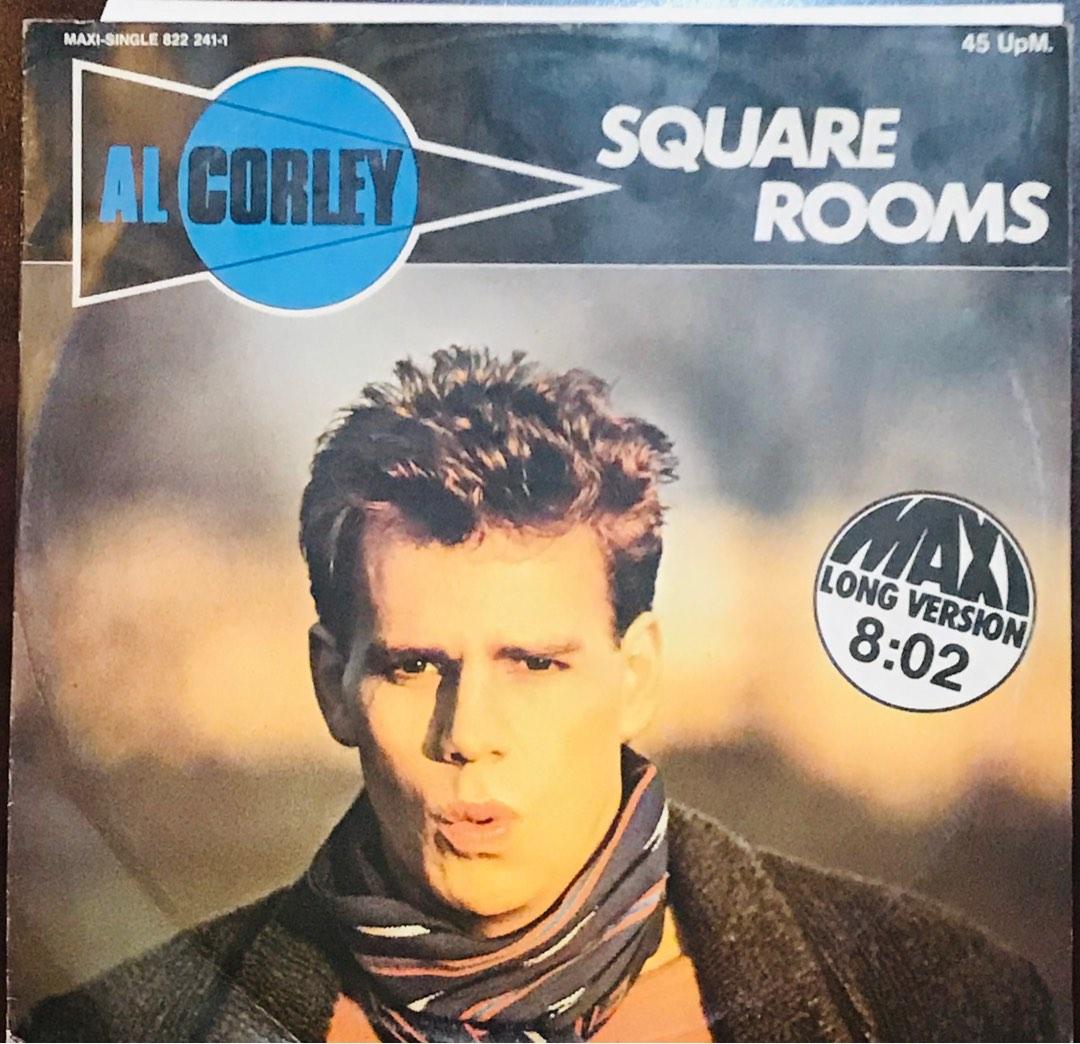 Vinyl Record - Al Corley - Square Room 12” Single, Hobbies & Toys ...