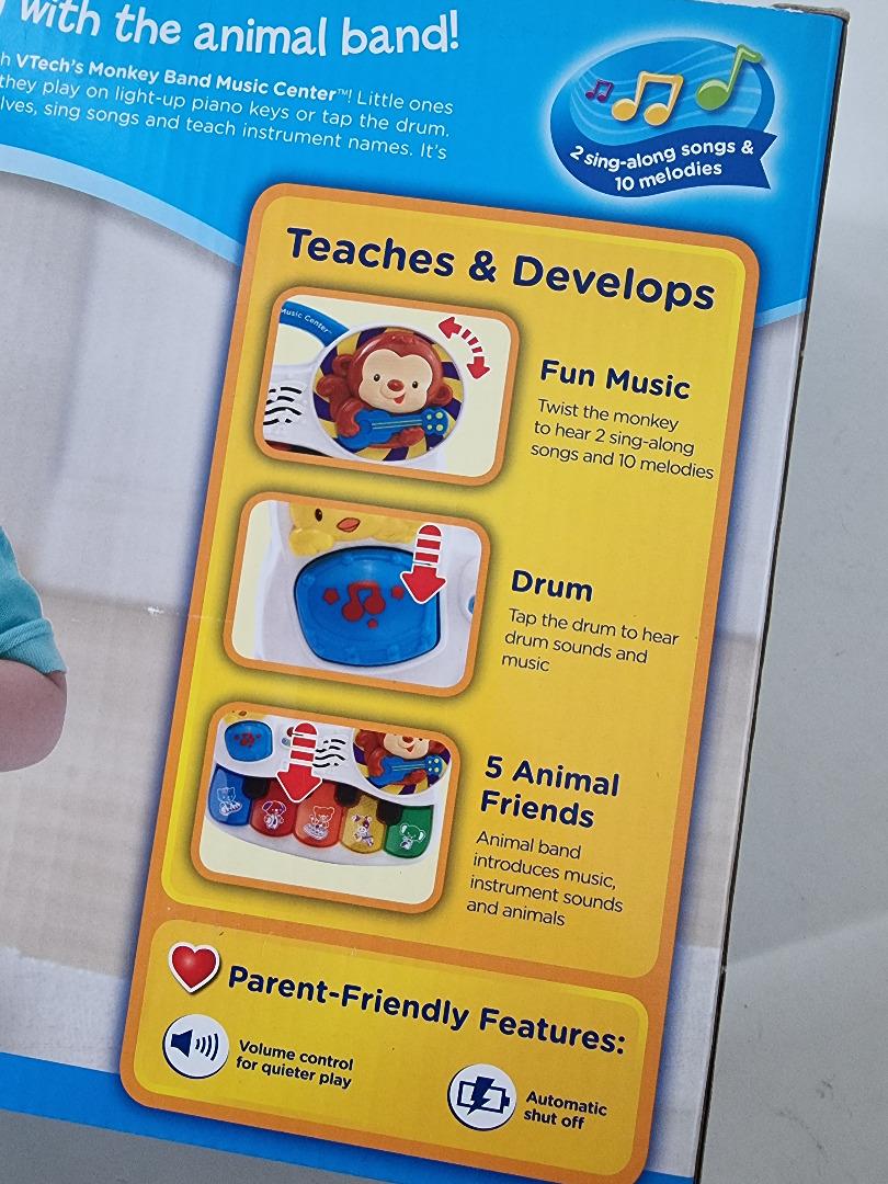 Vtech Monkey Band Music Centre - Kids Musical Toy - Brand New, Babies ...