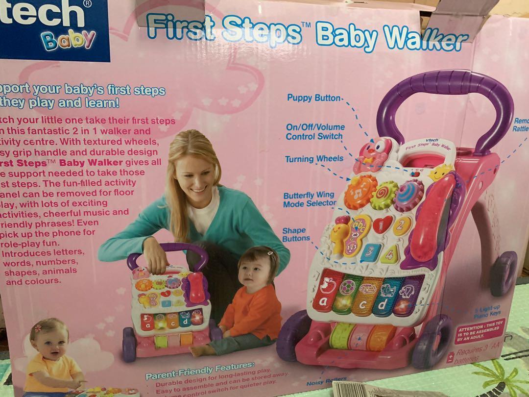 Vtech Push Walker, Babies & Kids, Infant Playtime on Carousell