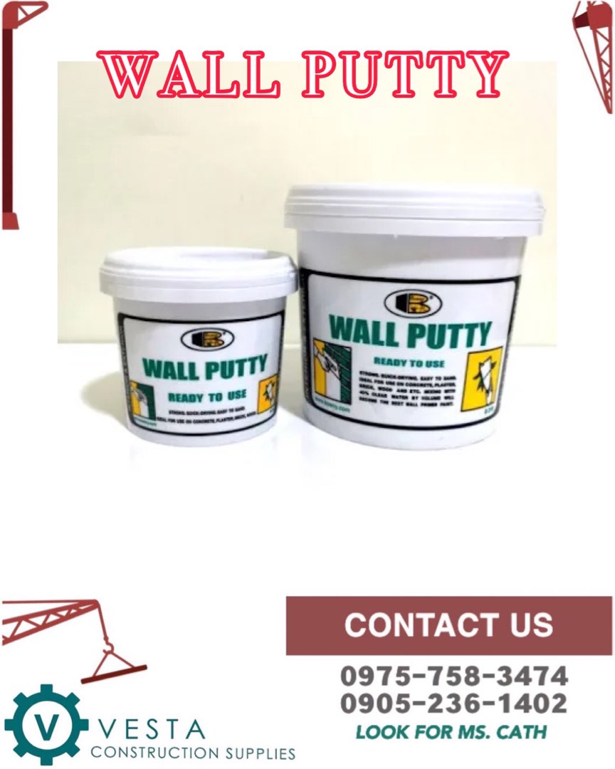 Wall Putty, Commercial & Industrial, Construction & Building Materials ...