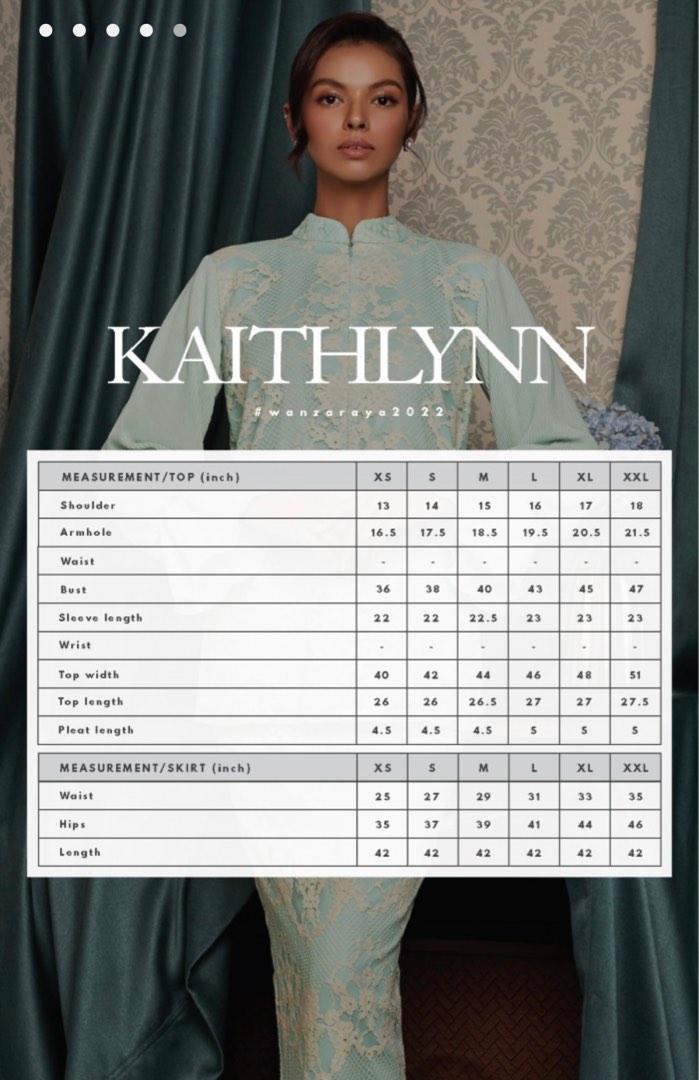 WANZAR BAJU KURUNG KAITHLYNN BABY BLUE, Women's Fashion, Muslimah ...