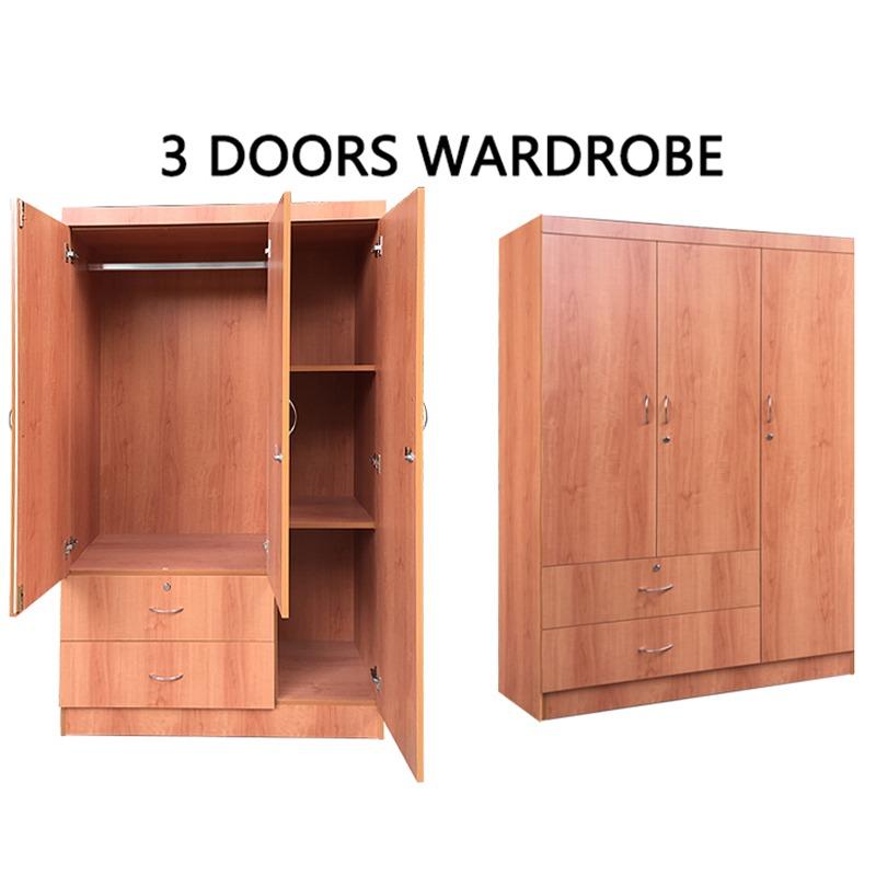 Wardrobe Side cabinet free installation display cabinet bedroom storage ...