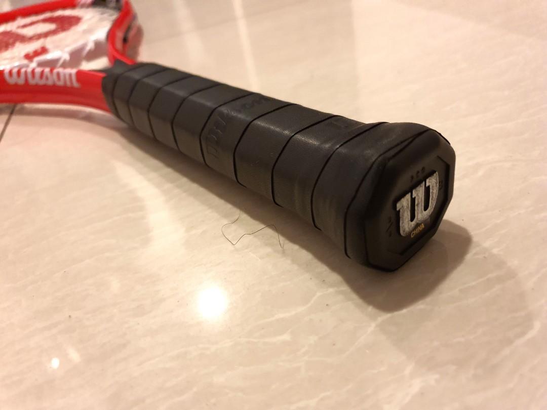 WILSON Federer Tennis Racquet (309g) 4 3/8", Sports Equipment, Sports ...