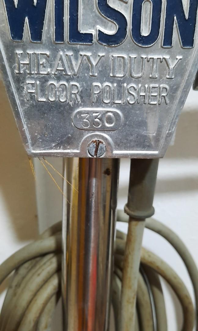 Wilson Floor polisher, Furniture & Home Living, Cleaning & Homecare ...