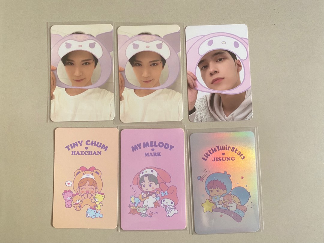 [wts] nct dream 127 wayv sanrio pop up store trading card packs B pc ...