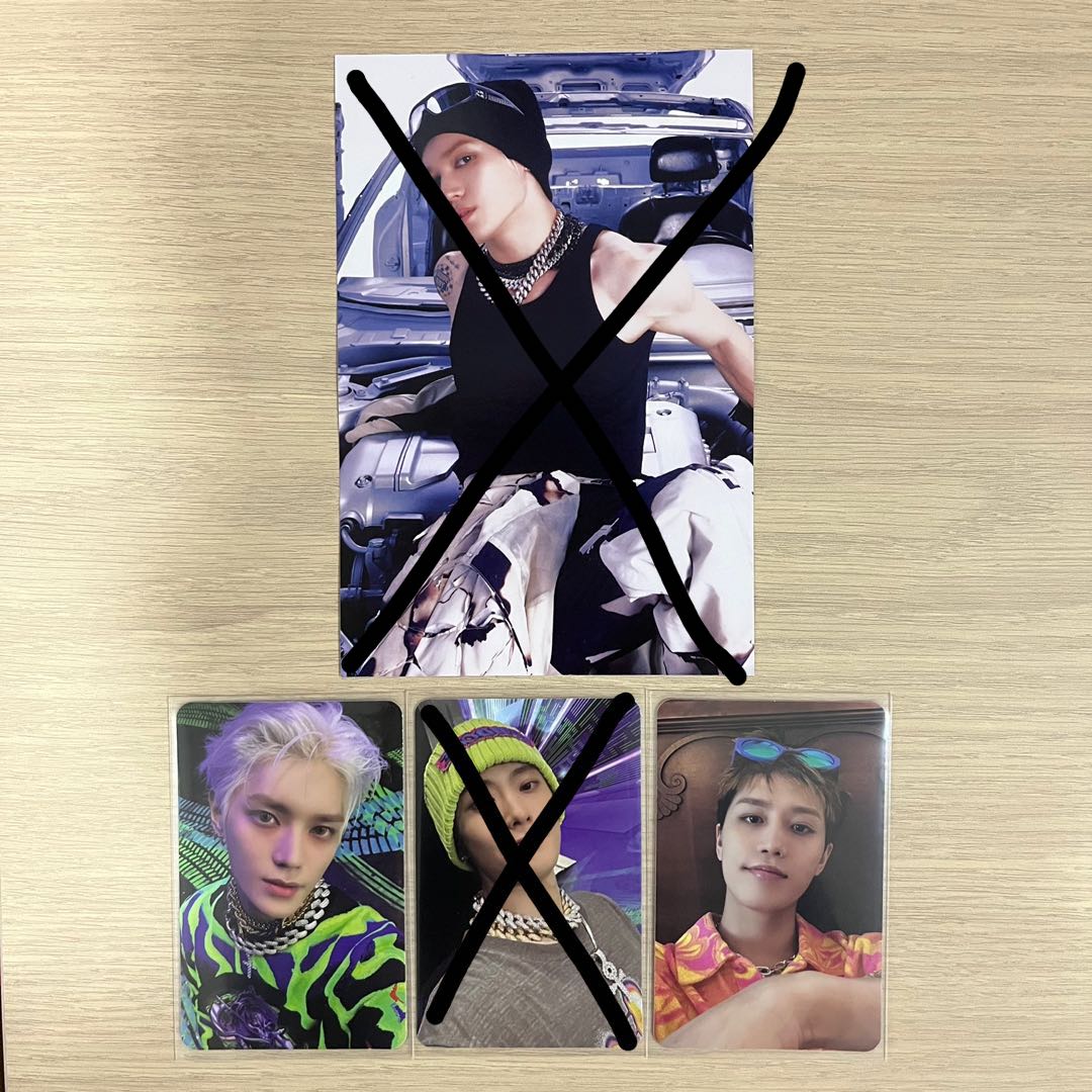[wtt Wts] Nct 127 2 Baddies Pc Photobook Faster Ver Taeyong Jaehyun