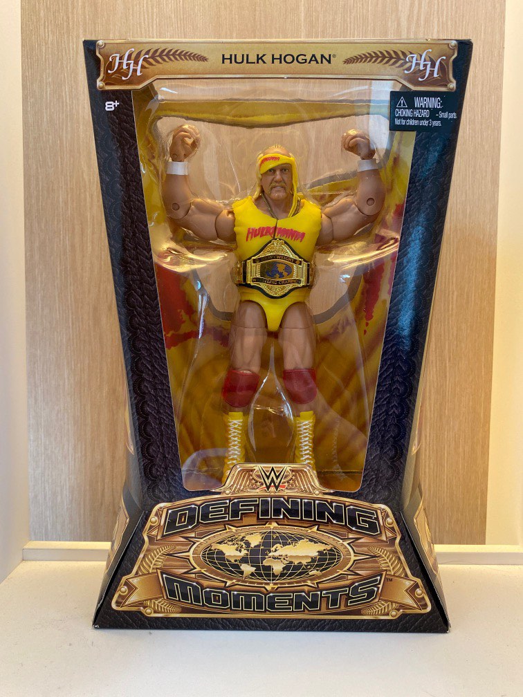 WWE WWF Mattel Hulk Hogan Defining Moments - MISB Elite figure with ...