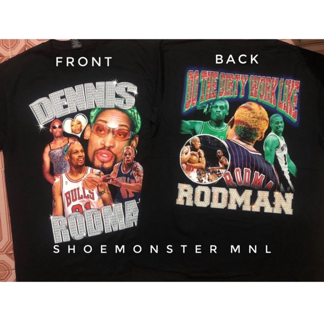 xl EDNIS RODMAN THE WORM VINTAGE SHIRT, Men's Fashion, Tops & Sets ...