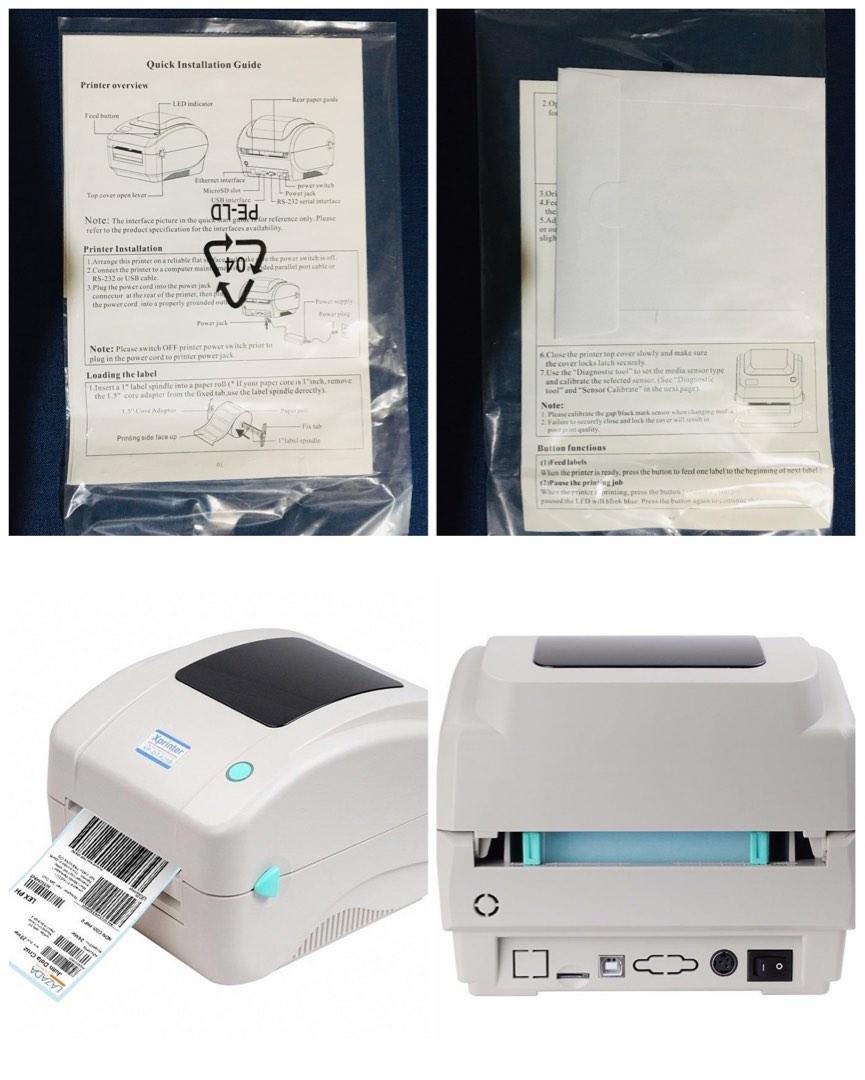 XPrinter XP-470b Thermal Waybill Printer, Computers & Tech, Printers ...