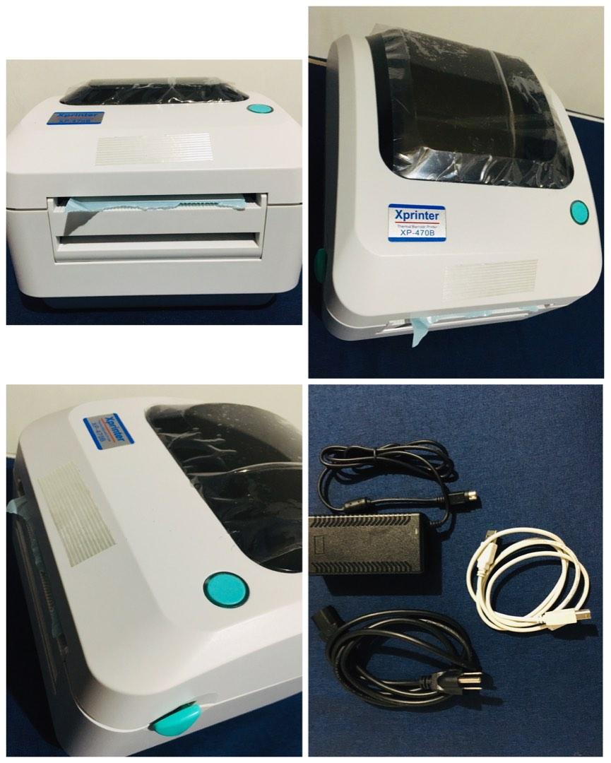 XPrinter XP-470b Thermal Waybill Printer, Computers & Tech, Printers ...