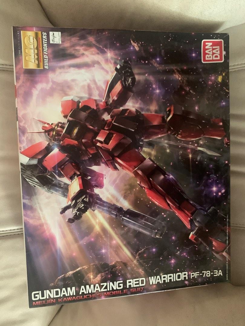 1/100 Bandai Amazing Gundam Red Warrior Model Kit PF-78-3A, Hobbies ...