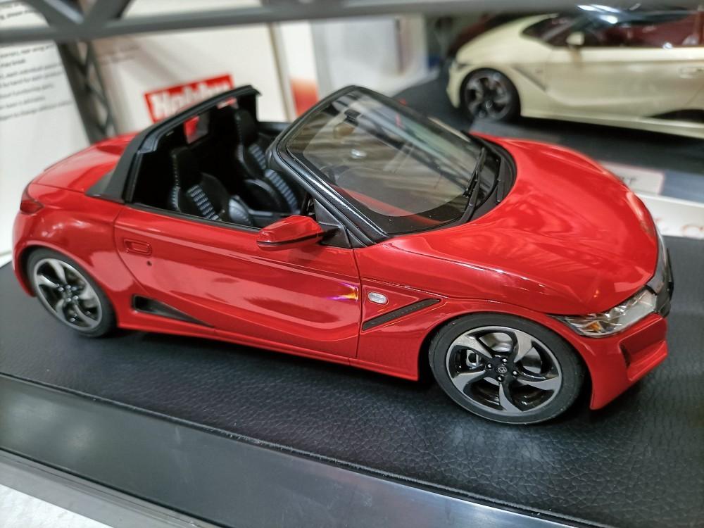 1:18 1/18 Hobby Japan Honda S660 Red display model car, Hobbies & Toys, Toys & Games on Carousell