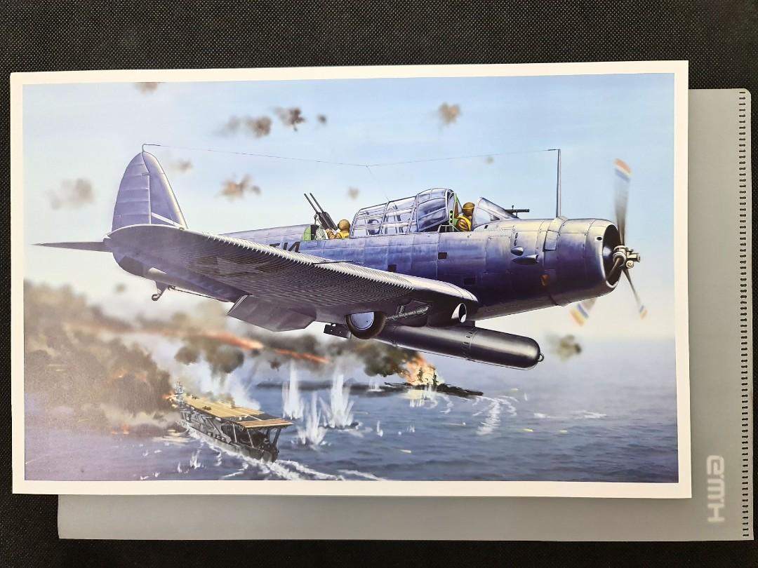 1/48 #L4807 GWH USN Torpedo Bomber Douglas TBD-1 Devastator VT-8 ...