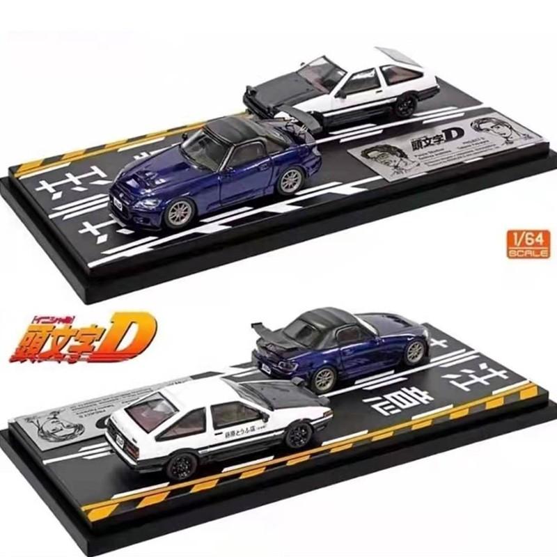 1/64 Initial D Takumi AE86 vs God Hand S2000, Hobbies & Toys, Toys ...