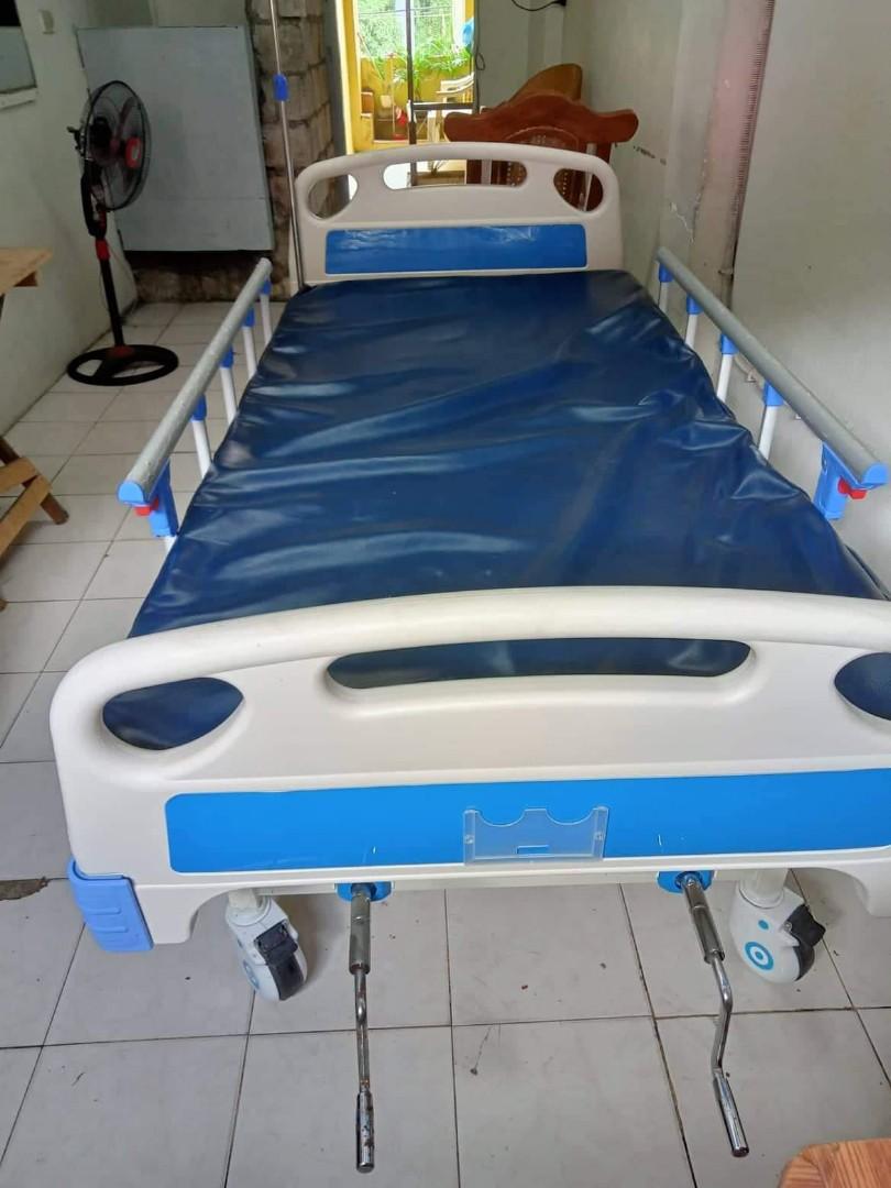 2 Cranks Hospital Bed, Health & Nutrition, Medical Supplies & Tools on ...