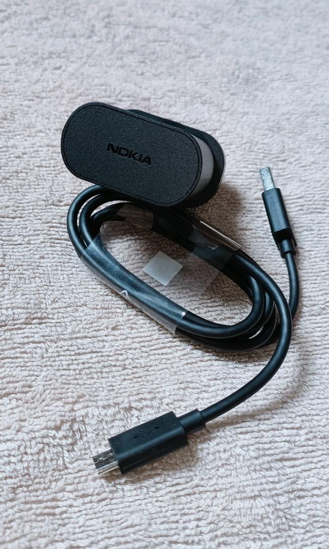 3 pin plug Nokia adaptor with Micro USB cable, Mobile Phones & Gadgets ...