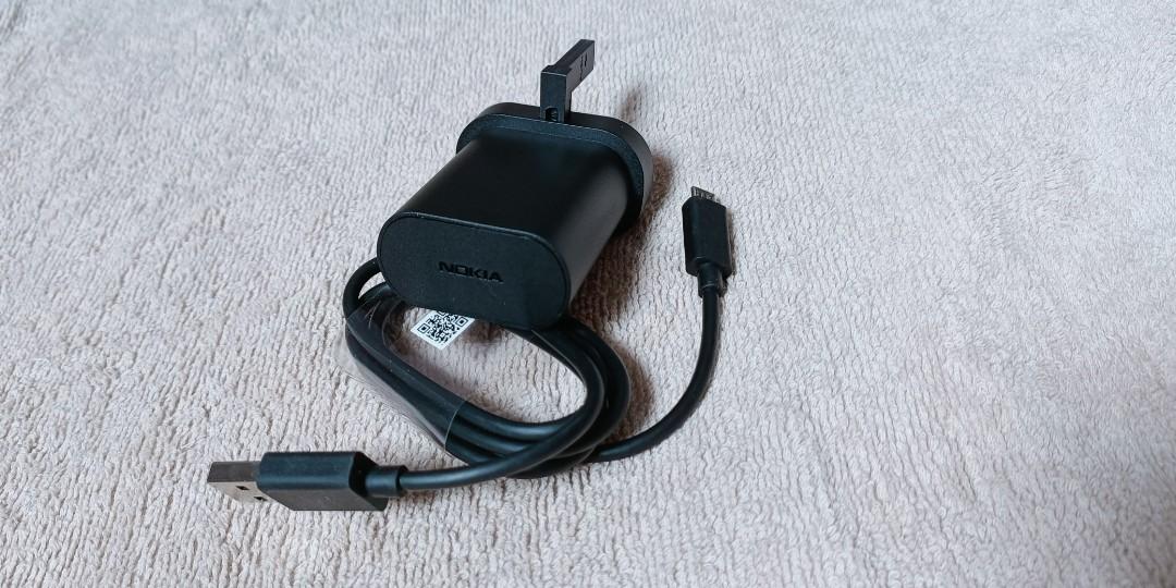 3 pin plug Nokia adaptor with Micro USB cable, Mobile Phones & Gadgets ...