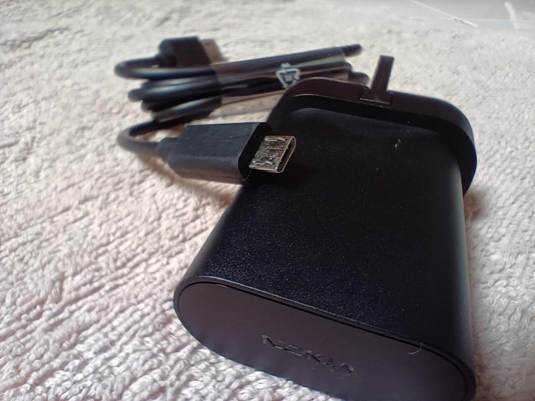 3 pin plug Nokia adaptor with Micro USB cable, Mobile Phones & Gadgets ...