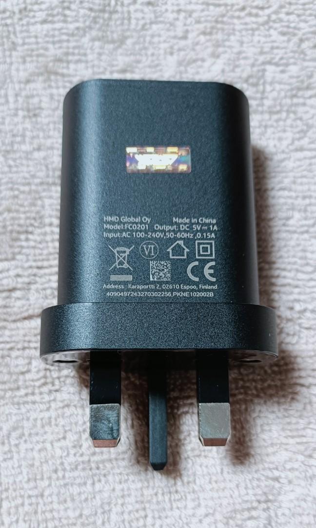 3 pin plug Nokia adaptor with Micro USB cable, Mobile Phones & Gadgets ...