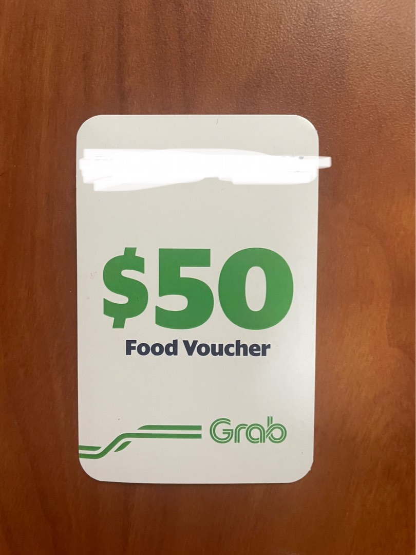 $50 Grabfood Voucher, Tickets & Vouchers, Vouchers on Carousell