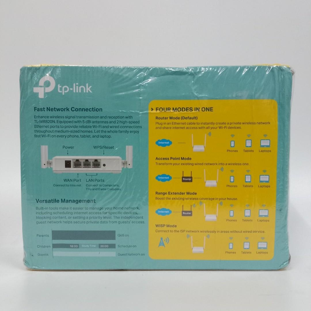 TL-WR820N 300 Mbps Multi-Mode Wi-Fi Router SN/22143R3006144, Computers ...