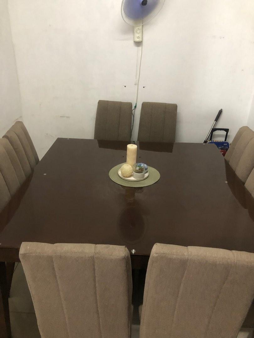 8 seater dining table, Furniture & Home Living, Furniture, Tables ...