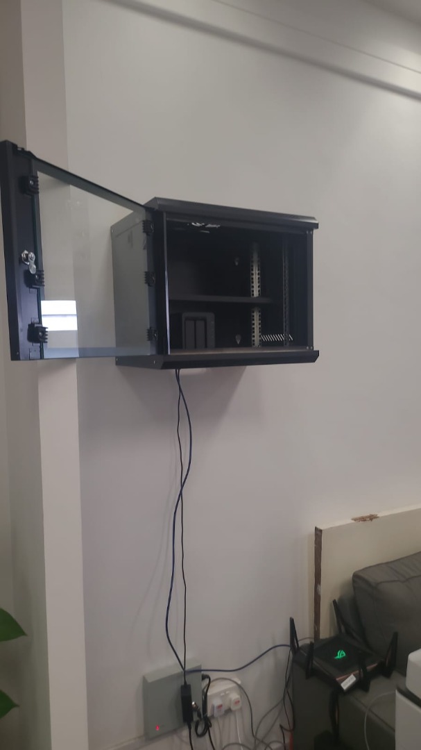 9U router NAS recorder wall mount rack cabinet network server storage ...