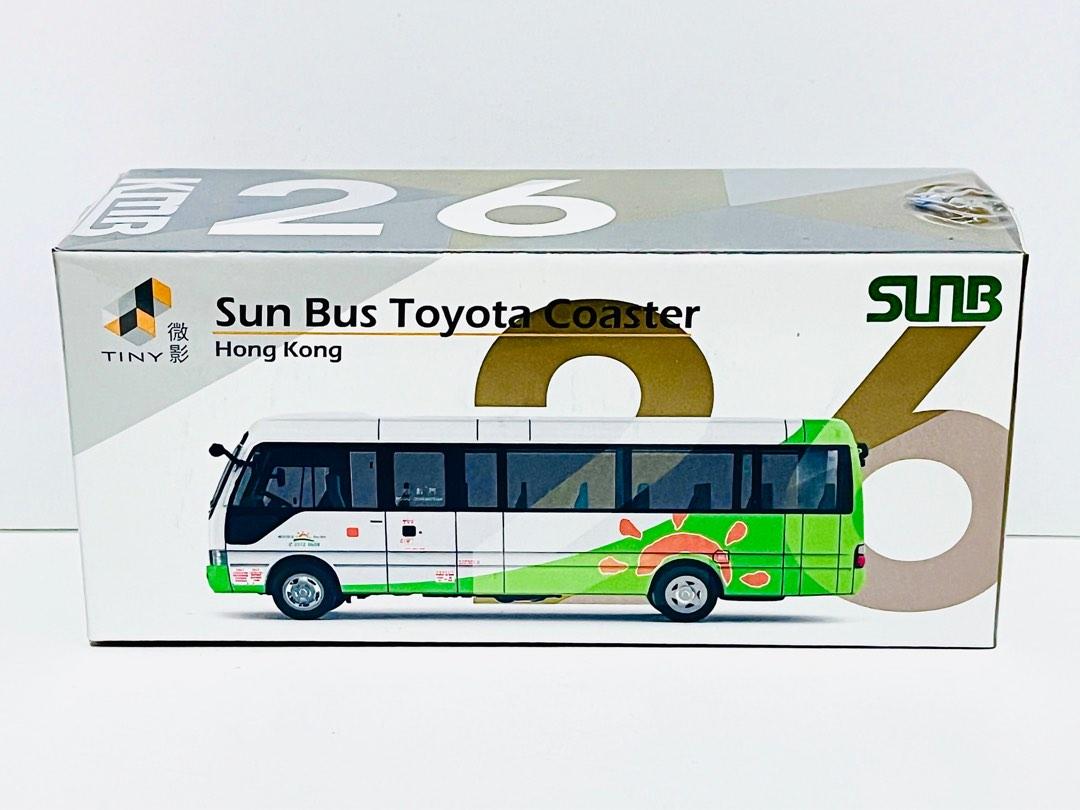 全新 未開封 Tiny 微影 No. KMB 26 合金 車仔 Scale 1:76 1/76 比例 豐田 Toyota Coaster ...