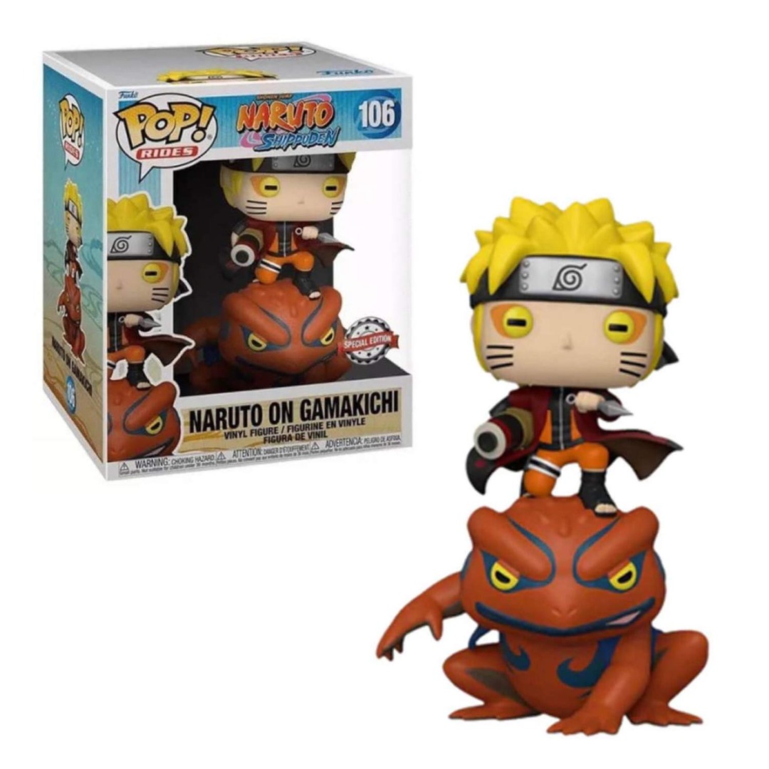 [限定版] Funko Pop: Rides - Naruto Shippuden, Naruto on Gamakichi 漩渦鳴人 蛤蟆吉 ...