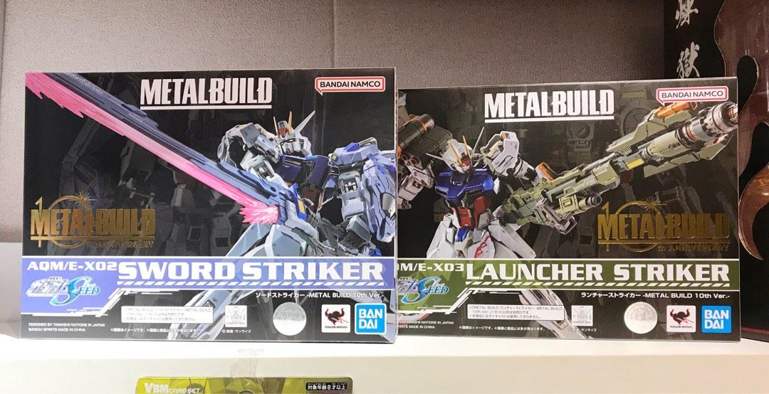 日版 [魂限定][METAL BUILD] LAUNCHER STRIKER & SWORD STRIKER - METAL BUILD 10th Ver. -【限量】(不設留貨！), 興趣及 ...