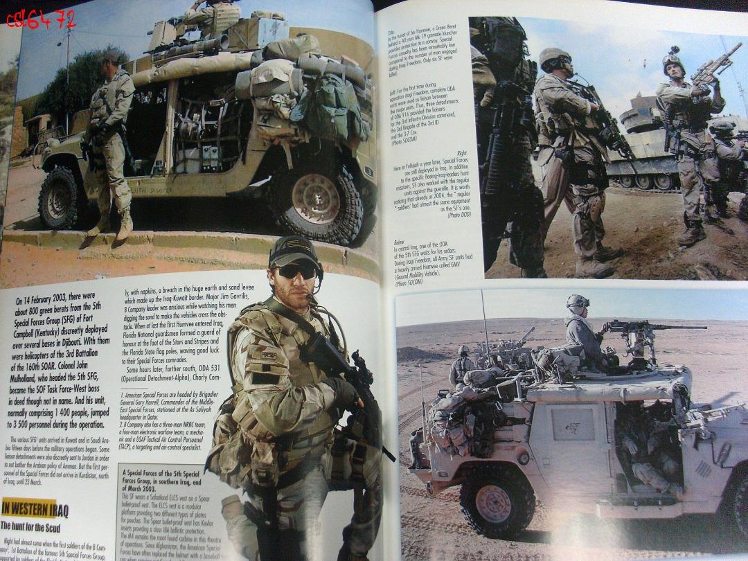 [代放] Special Forces : War Against Saddam Hussein (英文/硬皮書面), 興趣及遊戲, 書本 ...
