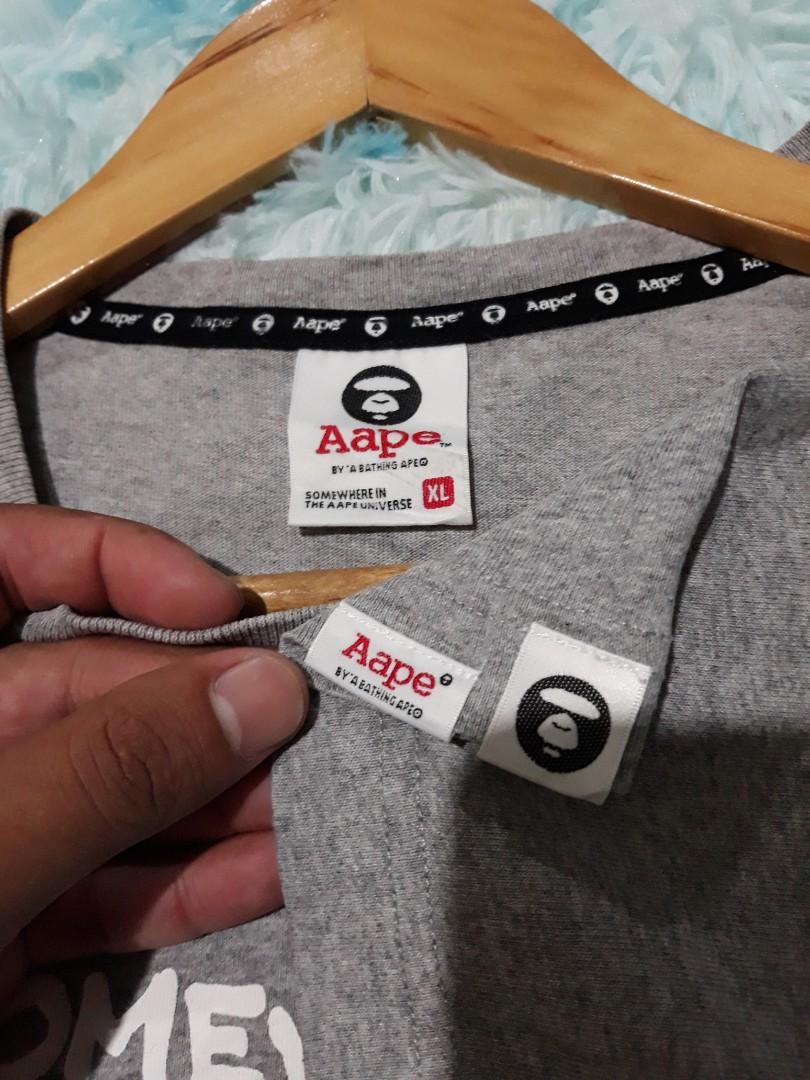 Aape Original, Men's Fashion, Tops & Sets, Tshirts & Polo Shirts on ...