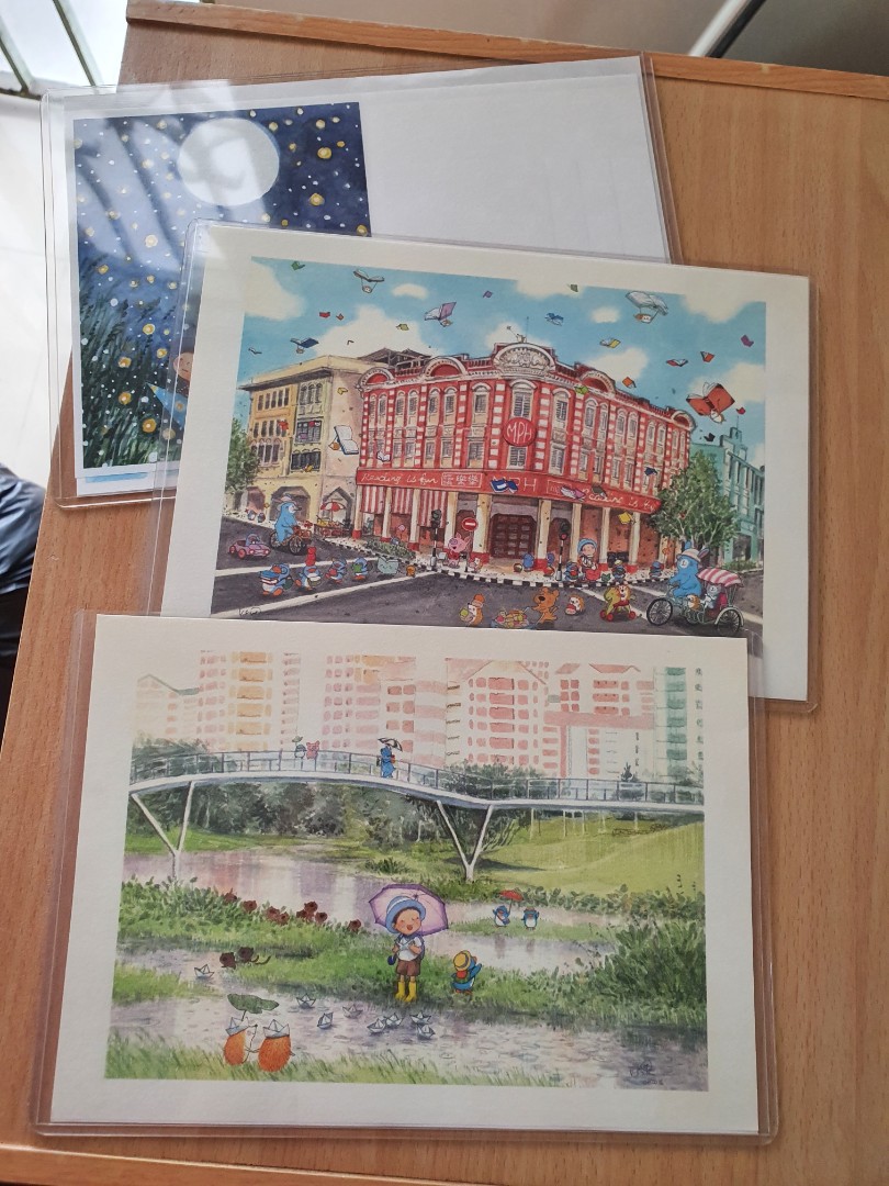 Ah guo illustration, Hobbies & Toys, Memorabilia & Collectibles ...