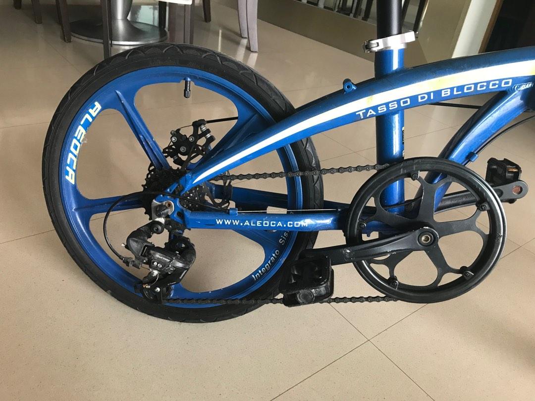 Aleoca folding Bicycle suitable for older children and adults, Sports ...