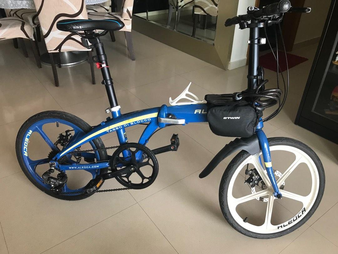 Aleoca folding Bicycle suitable for older children and adults, Sports ...