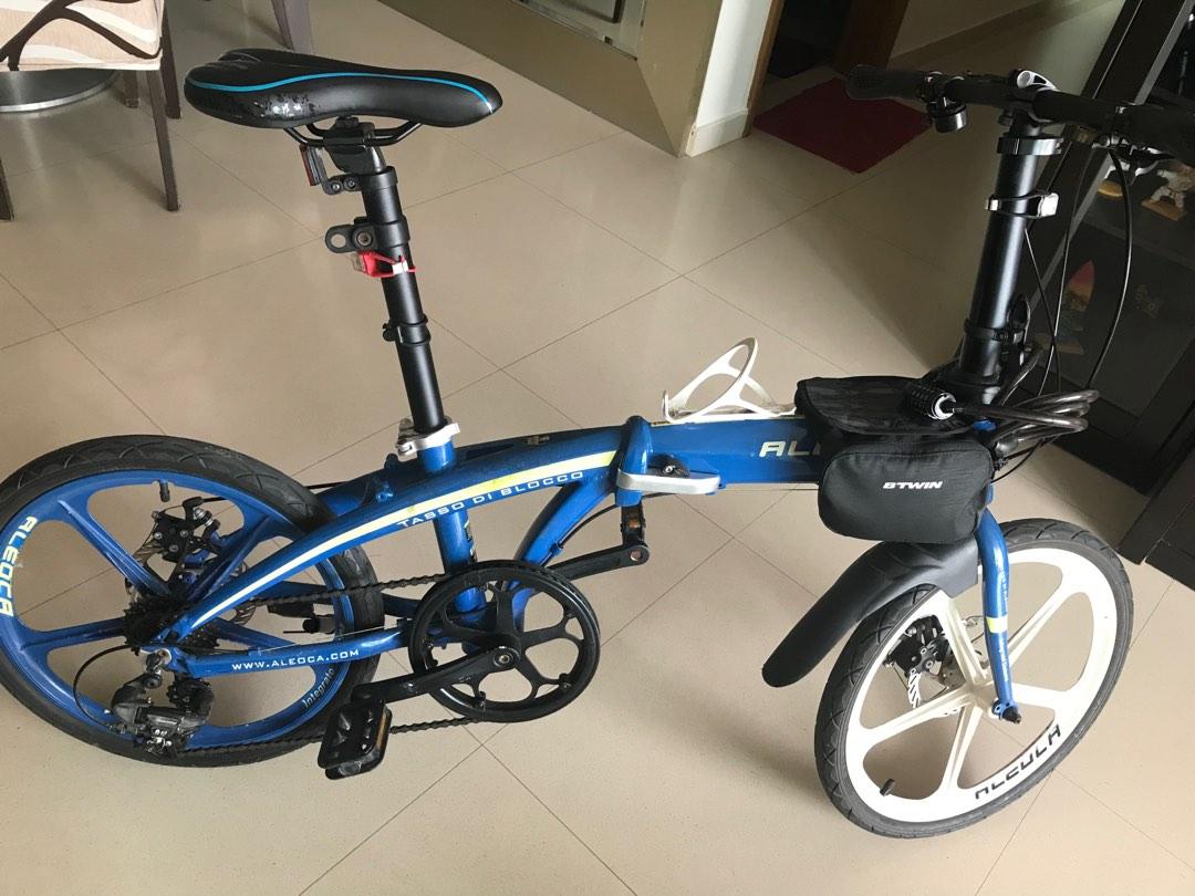 Aleoca folding Bicycle suitable for older children and adults, Sports ...