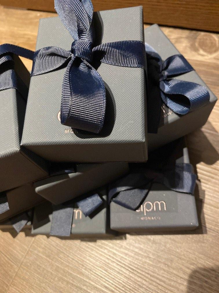 APM MONACO empty boxes with paper bags, Furniture & Home Living, Home ...