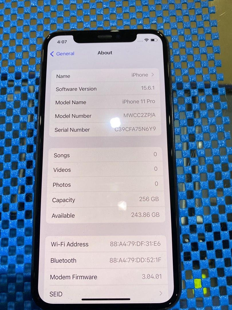 Apple iPhone 11 Pro 256, Mobile Phones & Gadgets, Mobile Phones, iPhone, iPhone 11 Series on ...