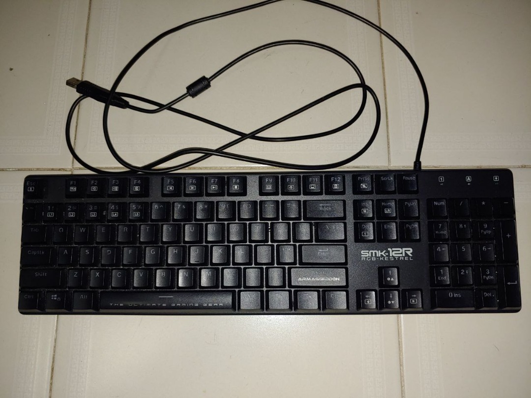 Armaggeddon SMK-12R RGB, Computers & Tech, Parts & Accessories ...