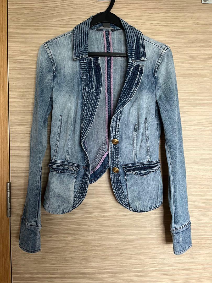 Armani Exchange denim jacket - XS, Women's Fashion, Coats, Jackets and ...