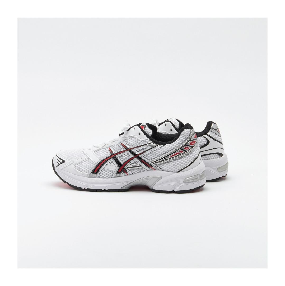 Asics Gel-1130 White/Electric Red, Men's Fashion, Footwear, Sneakers on ...