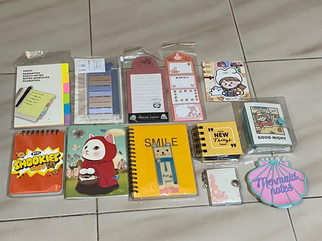 Assorted Mini Notebooks & Sticky Memos (refer to description), Hobbies ...