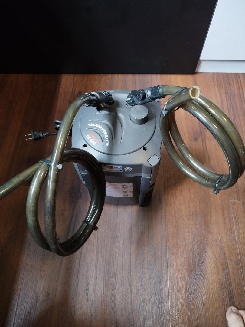 ATMAN CF-600 Canister Filter, Pet Supplies, Homes & Other Pet ...