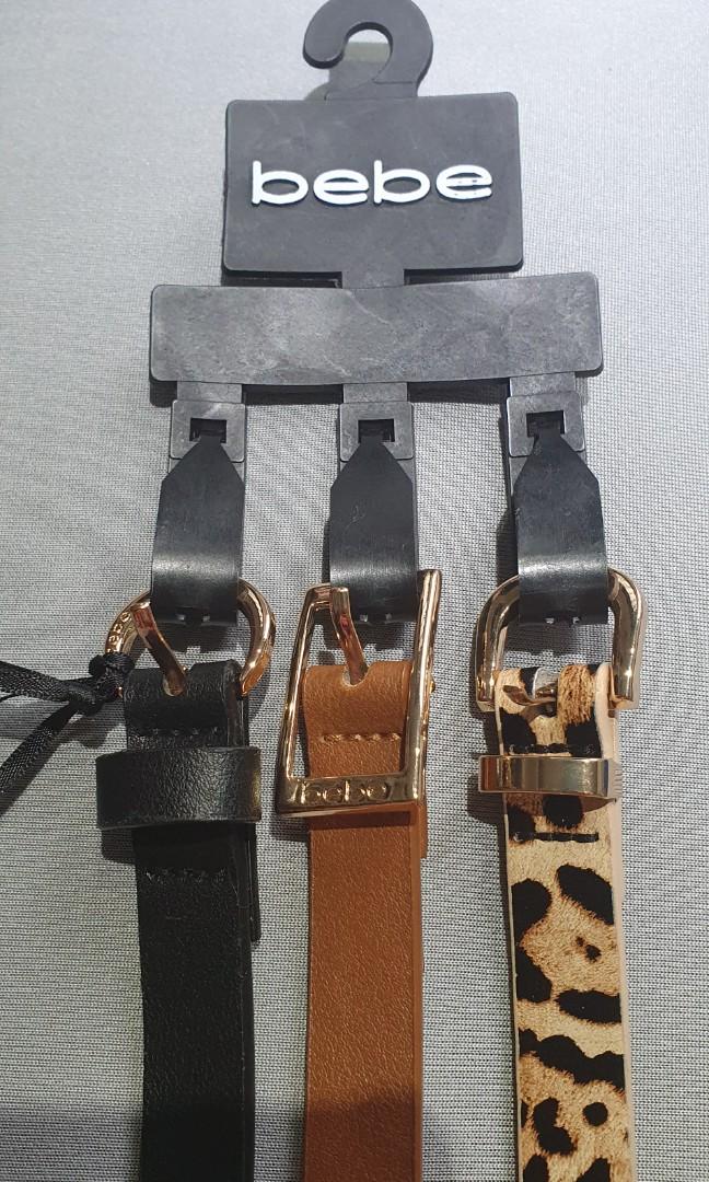 Authentic Bebe 3-in-1 Belt, Women's Fashion, Watches & Accessories ...